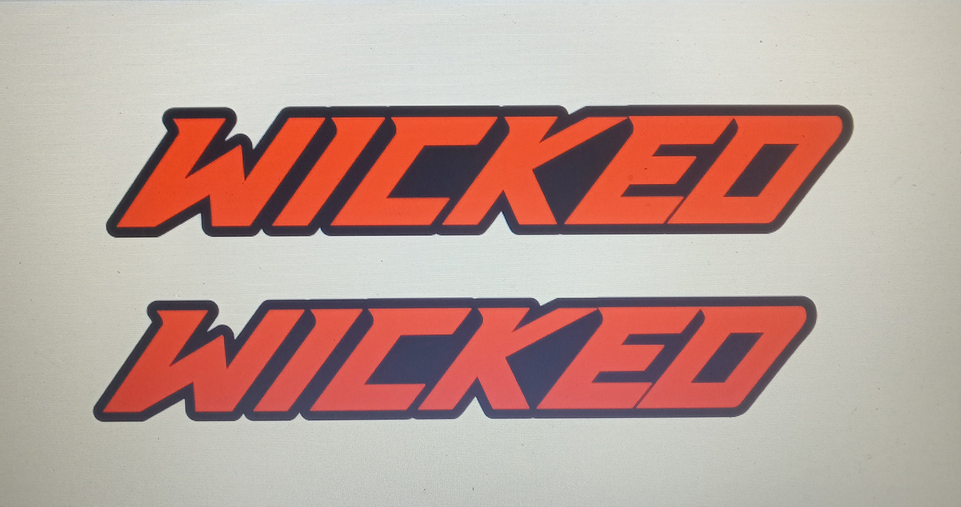 Wicked Badge. Includes 2. – Your Custom Badge